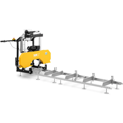 Tračna žaga za hlode - 7 HP - 2800 vrt/min - steza 3 m - Ceneje.si