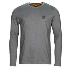 BOSS Majice z dolgimi rokavi Tacks Siva - Ceneje.si