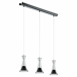 Eglo 96423 - LED Obesna svetilka MUSERO 1 3xLED/5,4W/230V črna - Ceneje.si