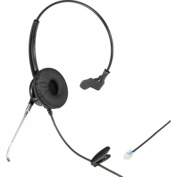 Set telefonska slušalica s mikrofonom KJ-252 Basetech RJ09 ženski ...