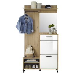 Xora PREDSOBA bela, hrast - Ceneje.si