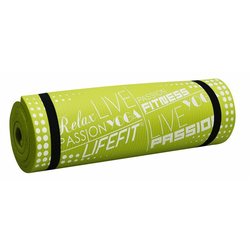 LIFEFIT Yoga Mat Ekskluziv Plus podloga, univerzalna, svijetlo zelena ...