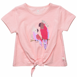 BASEFIELD Majica, svijetloljubičasta / roza / roza / prljavo bijela ...