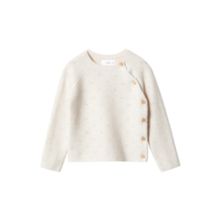MANGO KIDS Pulover, vuneno bijela - Jeftinije.hr
