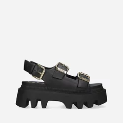 BUFFALO Sandali ''FLORA ON'', črna - Ceneje.si