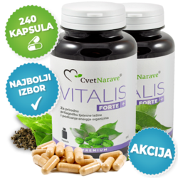 Vitalis Forte Plus KOMPLET 2 x 120 caps (240 kapsula) - Jeftinije.hr