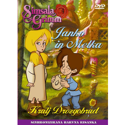 DVD risanka SIMSALA GRIMM: JANKO IN METKA, KRALJ DROZGOBRAD - Ceneje.si