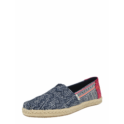 Espadrile Toms Floral Hmong boja: tamno plava - Jeftinije.hr
