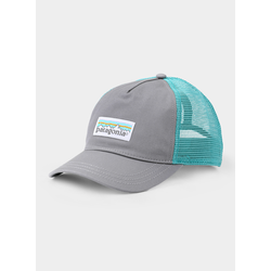 Ženska kapa Patagonia Pastel P-6 Label Layback Trucker Hat - drifter grey - Ceneje.si