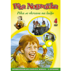 DVD risanka PIKA NOGAVIČKA: PIKA SE VKRCA NA LADJO - Ceneje.si