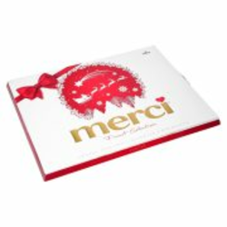 BONBONIERA 8 VRST IZBRANIH ČOKOLADNIH SPECIALITET, MERCI, STORCK, 675G ...