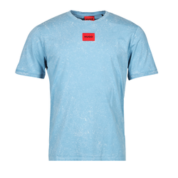 HUGO Majice kratkih rukava Diragolino_D222 Blue - Jeftinije.hr