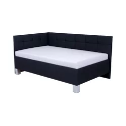 Tapecirani krevet sa skladišnim prostorom bez madraca MARIA PETITE 120x200 cm antrac. - Jeftinije.hr