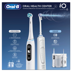 Oral-B iO serija 6 Oral Health Center + OxyJet, ustna prha, sistem ...
