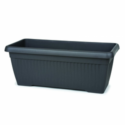 PVC ZUNANJE KORITO PLANA MEDITERAN MAXI 60 X 32 ANTRACIT - Ceneje.si