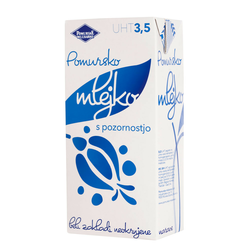 POMURSKE MLEKARNE Mleko (3,5%), 1l - Ceneje.si