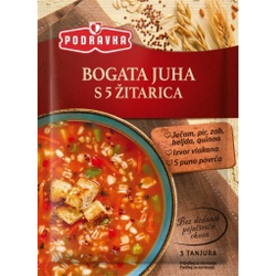 Podravka bogata juha s 5 žitarica 80 g - Jeftinije.hr