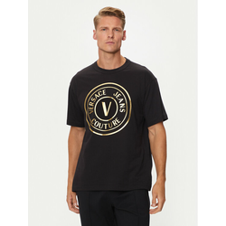 Versace Jeans Couture Majica, zlatna / crna - Jeftinije.hr