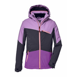 KILLTEC Sportska jakna, mornarsko plava / orhideja bijela / neonsko ...