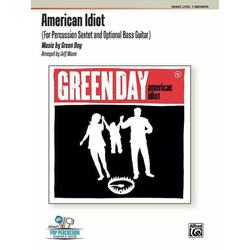 MOORE:AMERICAN IDIOT PERCUSSION ENSEMBLE - Ceneje.si