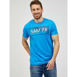 SAM73 Blue Man T-Shirt SAM 73 Fenri - Men - Ceneje.si