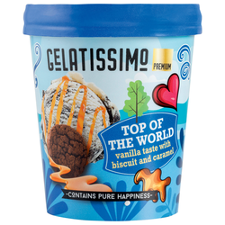 Gelatissimo Sladoled top of the world 400 ml - Jeftinije.hr
