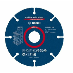 BOSCH Professional Expert Carbide Multi Wheel rezalna plošča, 115 mm ...