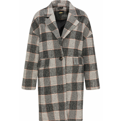 usha BLACK LABEL Prijelazni kaput, bijela / crna / smeđa - Jeftinije.hr