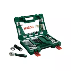 BOSCH 83-delni komplet TiN svedrov in vijačnih nastavkov 2607017193 ...