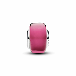Pandora Roza steklena perla 793107C00 - Ceneje.si