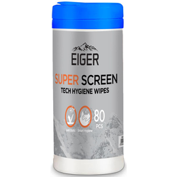 Eiger Super Screen Cleaning Wipes - 80 Pack (EGSCK00102) - Ceneje.si