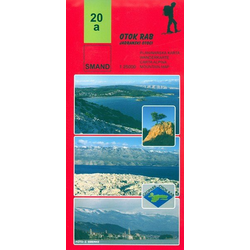 Zemljevid Otok Rab 1: 25 000 - Ceneje.si