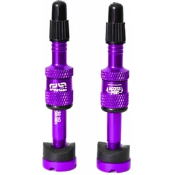 e*thirteen Quick Fill Tire Plasma Valves 23-30mm Eggplant Set ...