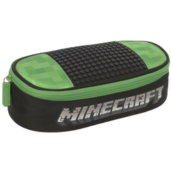 Ovalna školska pernica Lego Wear -Minecraft pixel 2021 - Jeftinije.hr