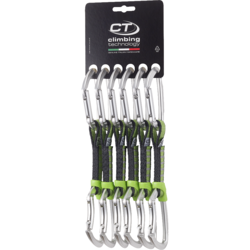 Climbing Technology Lime Set NY Quickdraw Solid Straight/Solid Bent ...