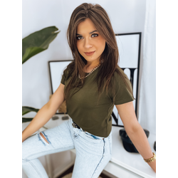 MAYLA II women's T-shirt, dark green Dstreet z - Ceneje.si