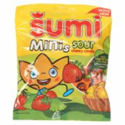 KISLI BONBONI MINIS SOUR, ŠUMI, 90G - Ceneje.si