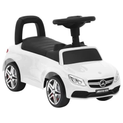 vidaXL Dječji automobil Mercedes-Benz C63 bijeli - Jeftinije.hr