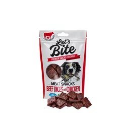 Brit Let's Bite Meat Snacks - Goveje kocke s piščancem 80 g - Ceneje.si