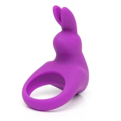 Happy Rabbit Rechargeable Vibrating Rabbit Cock Ring Purple - Jeftinije.hr