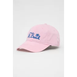 Bombažna kapa MC2 Saint Barth roza barva - Ceneje.si