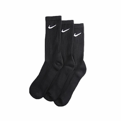 Nike Nogavice 3Ppk Value Cotton Crew ženske Dodatki Nogavice SX4508-001 ...