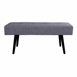 Svijetlo siva klupa Bonami Essentials Skins - Jeftinije.hr