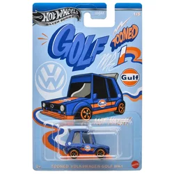 Hot Wheels Silver Series: Tooned Gulf Volkswagen Golf Mk1 avtomobilček ...