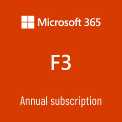 Microsoft 365 F3-Annual subscription (1 year) (CFQ7TTC0LH05-0001_P1YP1Y ...