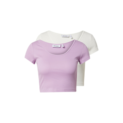 WEEKDAY Majica, lila / bijela - Jeftinije.hr
