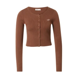 HOLLISTER Pletena jopa, rjava - Ceneje.si