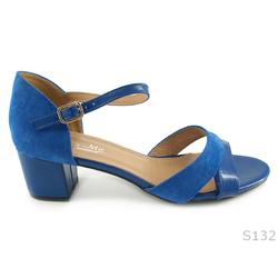 PLAVE SANDALE NA BLOK PETU - Jeftinije.hr