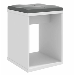 Taburet Modern elegance White - Ceneje.si