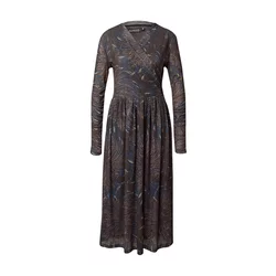 SOAKED IN LUXURY Haljina ''Jeremina'', plava / svijetlosmeđa / crna ...